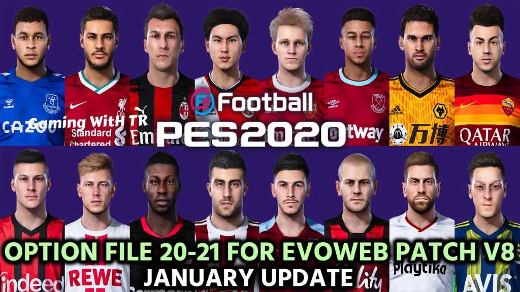 Evoweb Patch 40 For Efootball Pes 2020 Pc Pes Patch